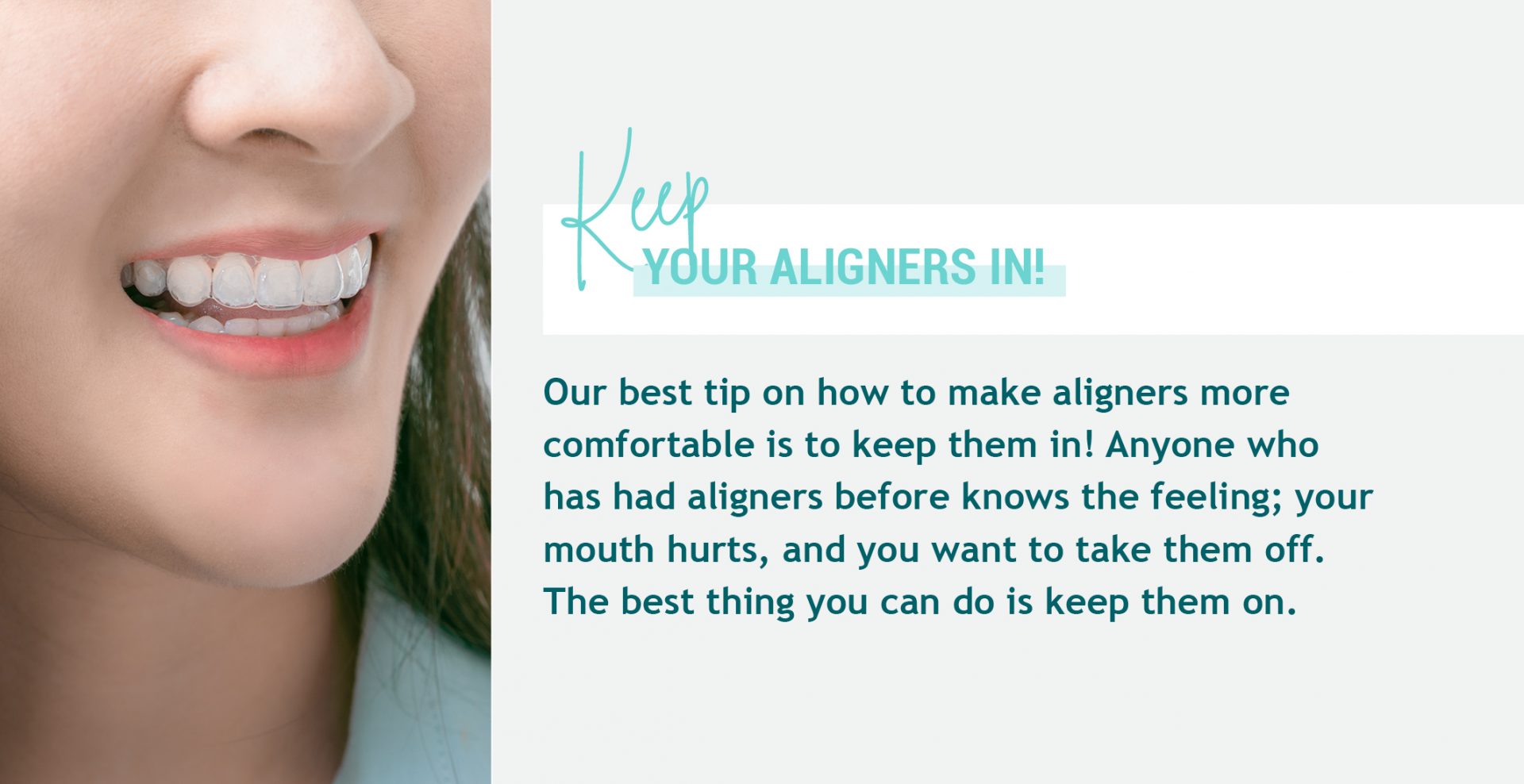 Make Aligners More Comfortable with These 9 Tips | EZ SMILE